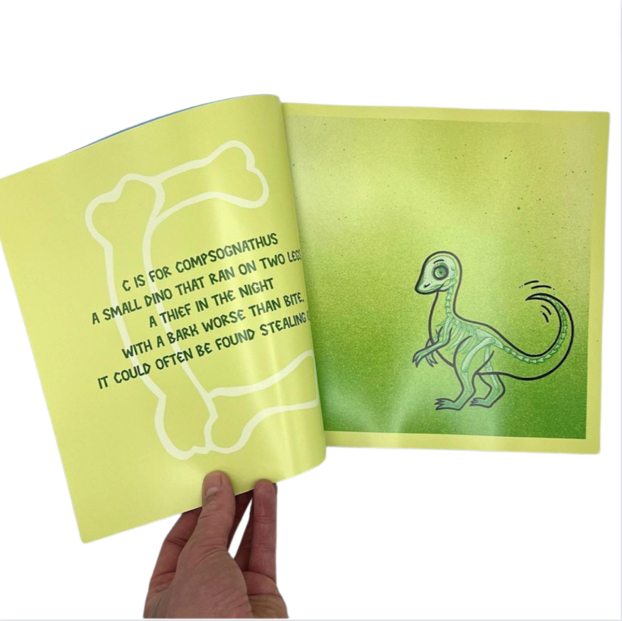 The A-Z of Dinosaur Bones Book – The A to Z of Dinosaur Bones